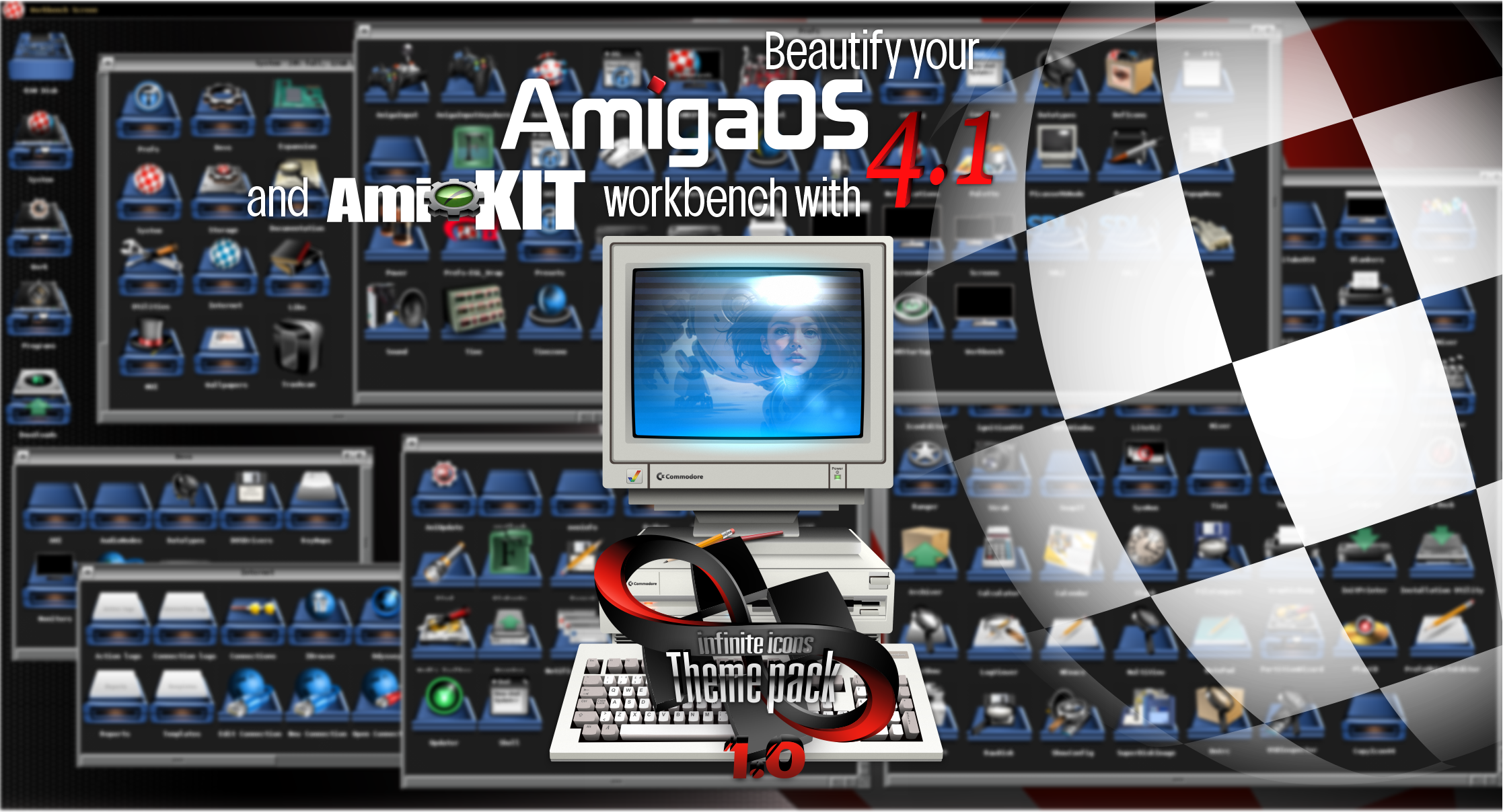 Infinite Icons Theme Pack | Amiga Look